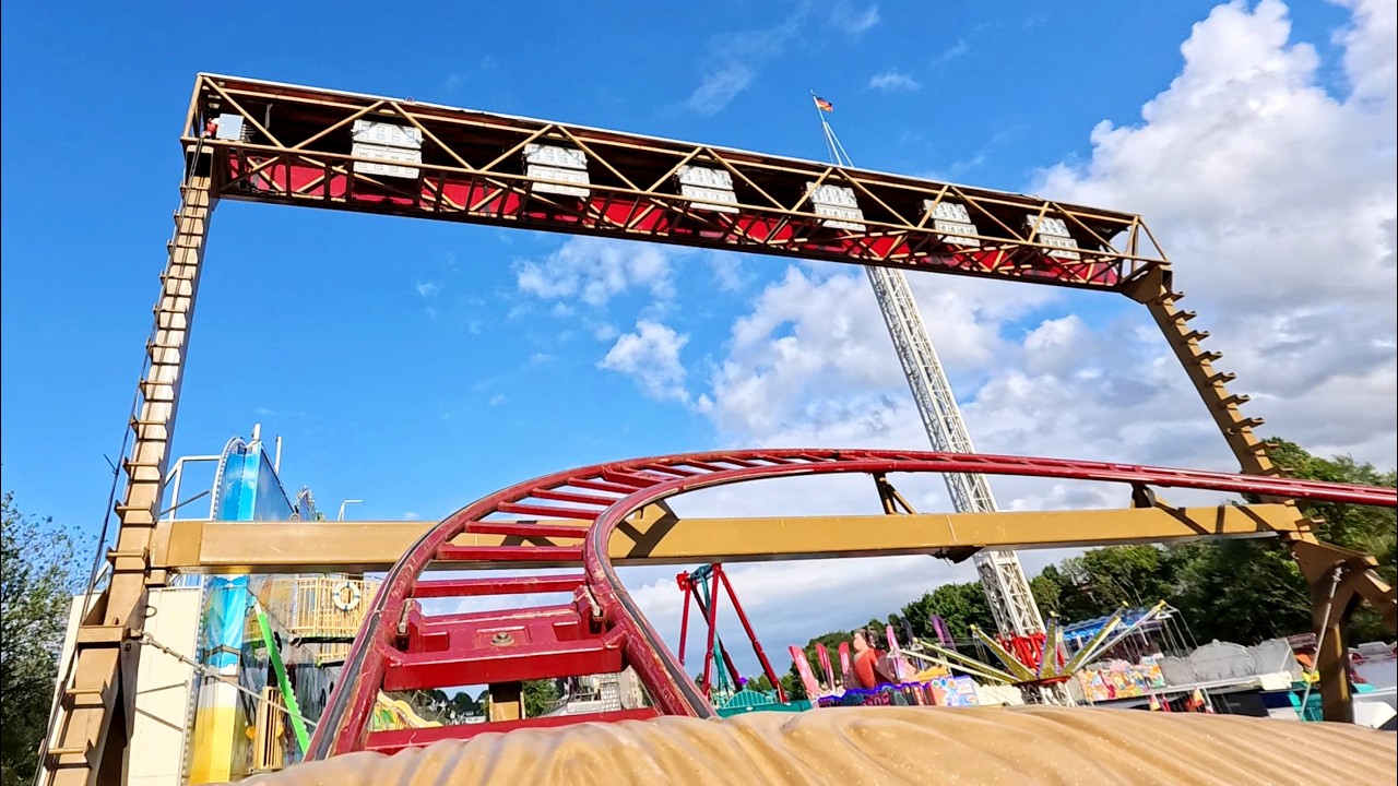 Time Machine The Coaster - Buwalda (ONRIDE) Video Steinert Kirmes Lüdenscheid 2025 - YouTube