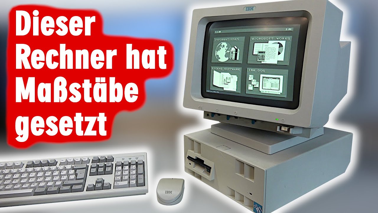IBM PS1 ist seiner Zeit weit voraus - Personal Computer in ...