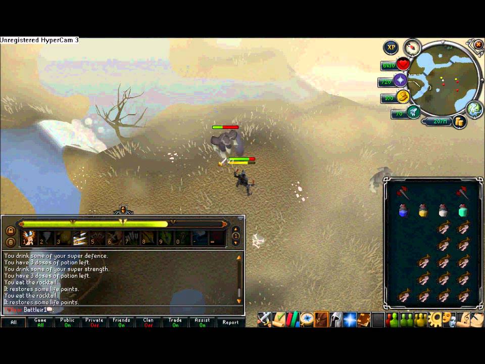 Evolution of RuneScape Combat Beta - Dual Wielding Dragon Daggers with ...