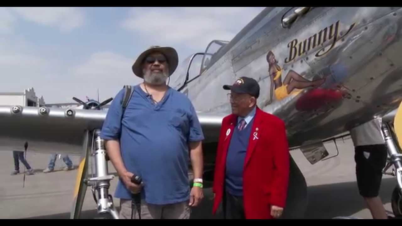 Brian and Tuskegee Airman Lt Col. Robert Friend - YouTube