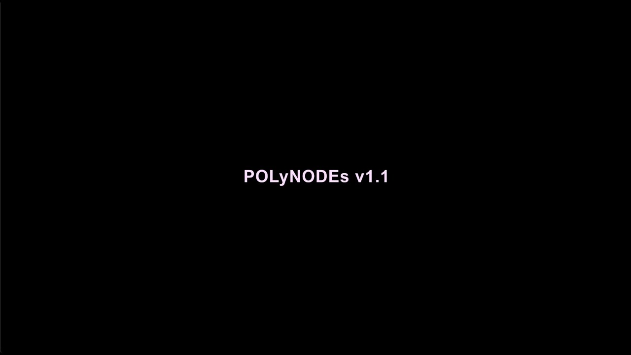 PolyNodes v1.1 - YouTube