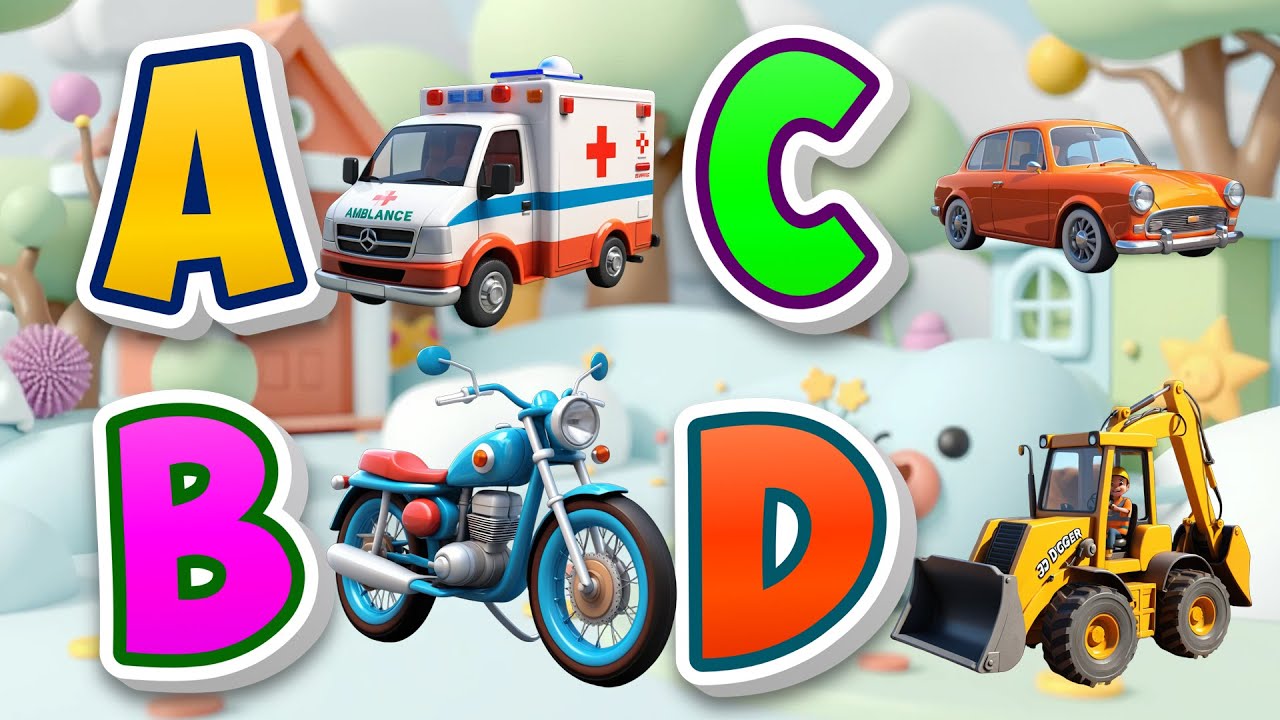 A for Apple A B C | Fun Alphabet Song for Kids | Learn ABCs with Music ...