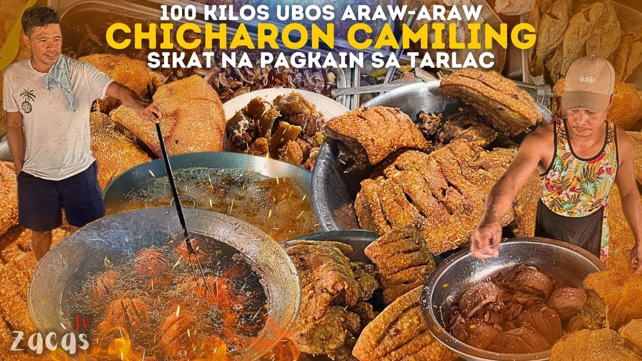 PATOK na pagkain sa Tarlac! Sikat na CHICHARON camiling na talagang ...