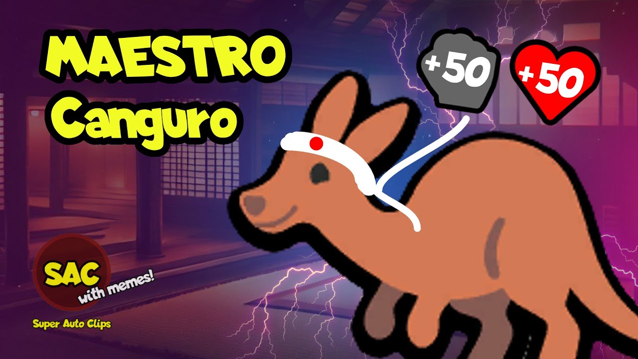 MAESTRO CANGURO || Super Auto Pet con memes - YouTube
