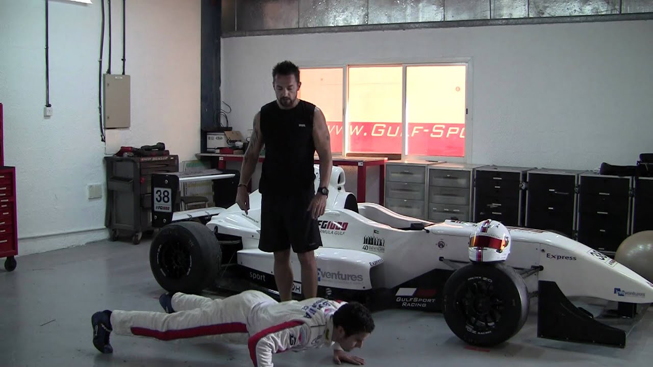 Workout Routine For Formula 1 Drivers Part 4 | eZeWorkout - YouTube