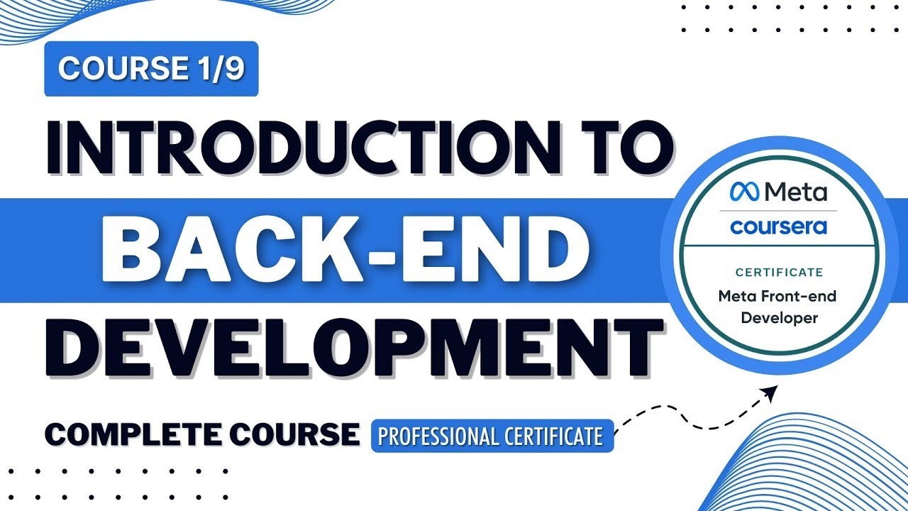 Introduction to Back End Development | Full-Stack/Back-End | FULL ...