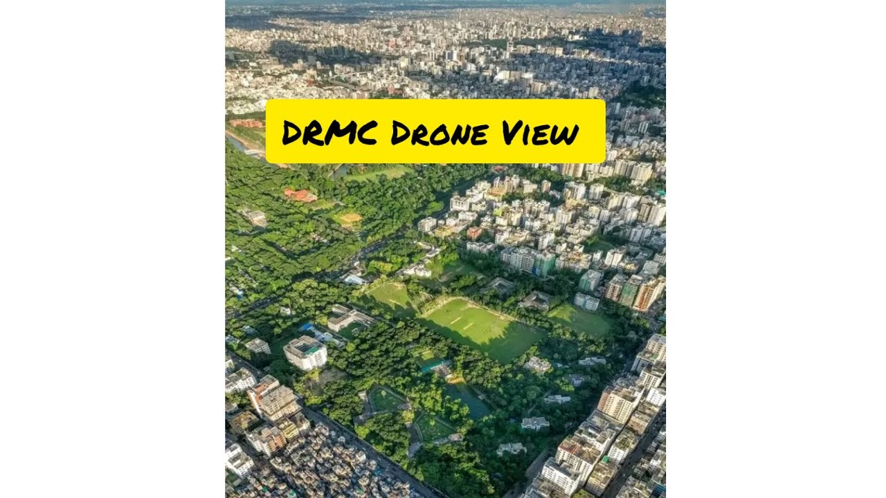 Dhaka residential model college drone View. DRMC drone view. #drmc # ...