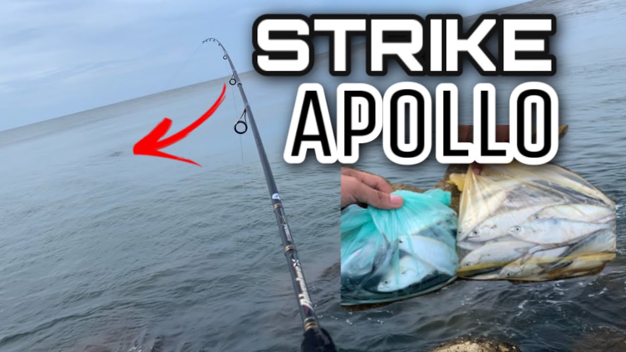 Mancing Apollo dekat Muka Kuala Terengganu , Aku diserang Bertubi-Tubi ...