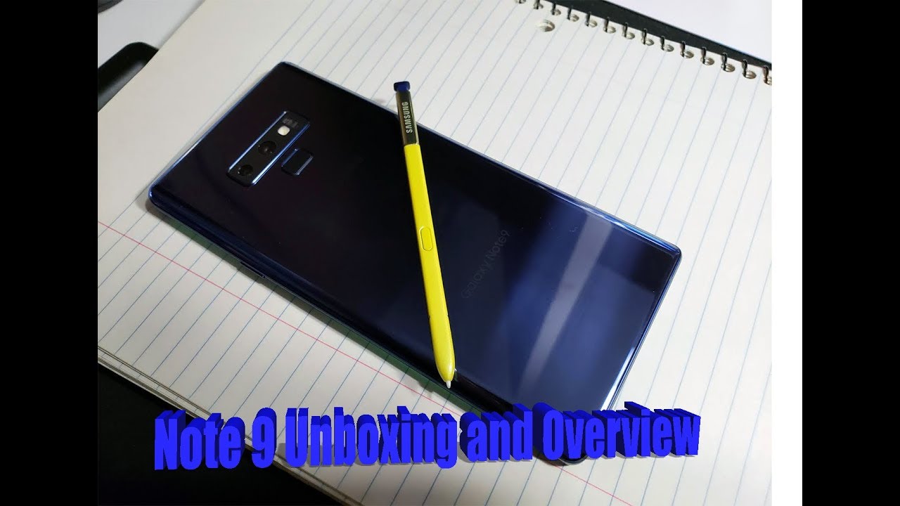 Galaxy Note 9 Unboxing and quick overview. This could be the best phone ...