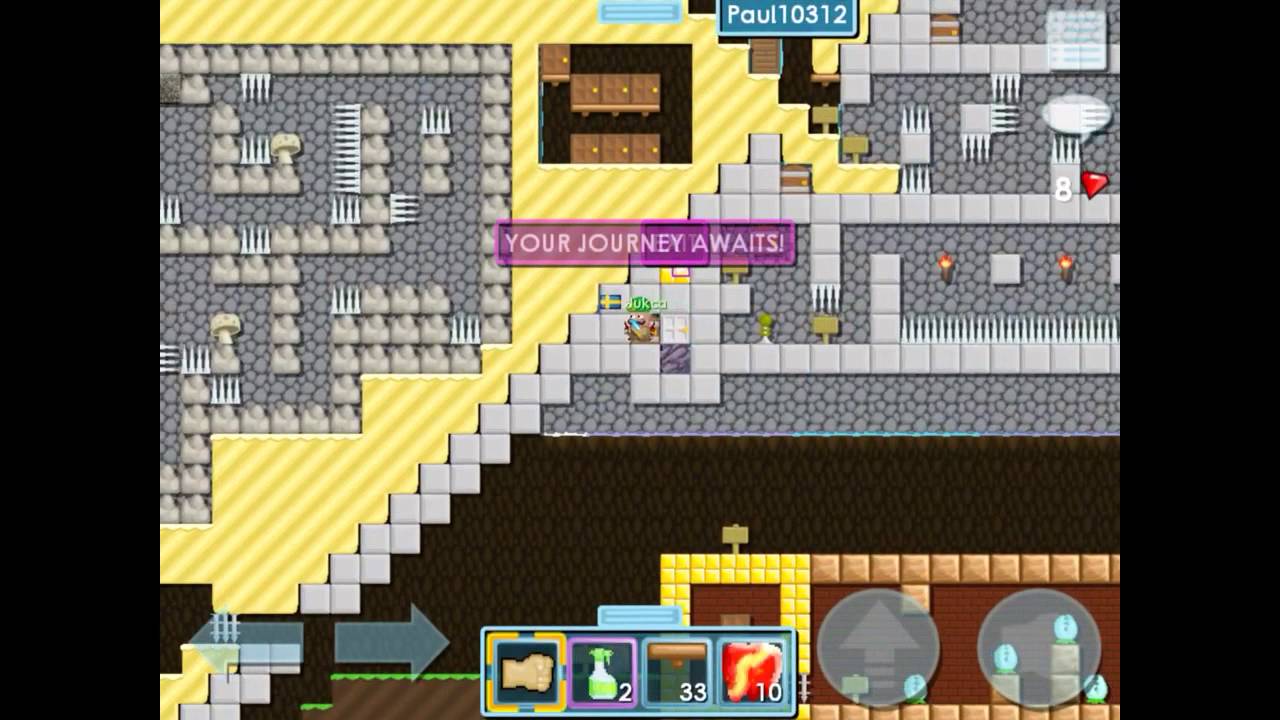 Growtopia map Pyramidrun by STYX - YouTube