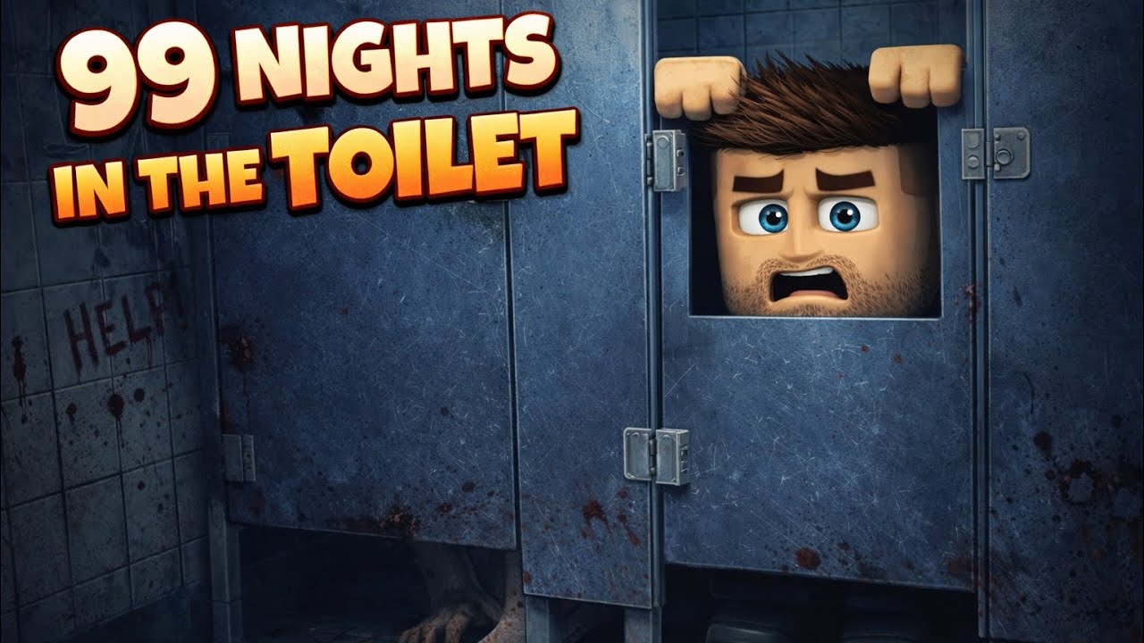 Can I Survive 99 Nights In The Forest Hiding In The Toilets!? 🚽 - YouTube