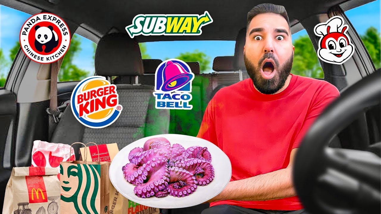 Letting Our SUBSCRIBERS Decide What We Eat for 24 Hours!! - YouTube