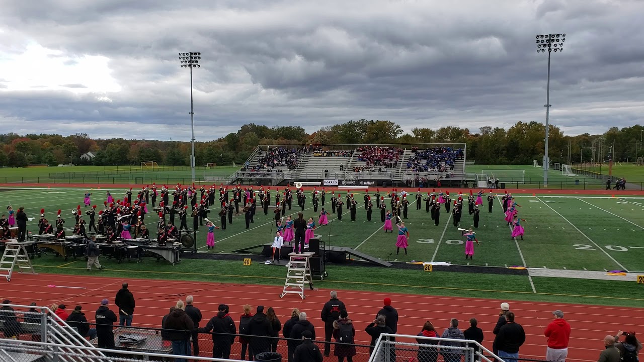 Hunterdon Central Regional High School - Marching Red Devils 2018 - YouTube