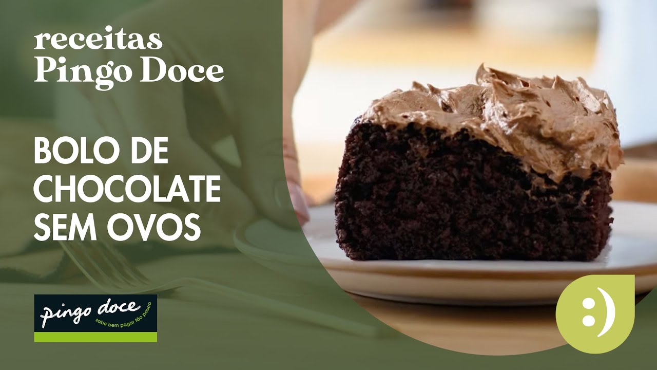 Bolo de chocolate sem ovos | Receitas | Pingo Doce - YouTube