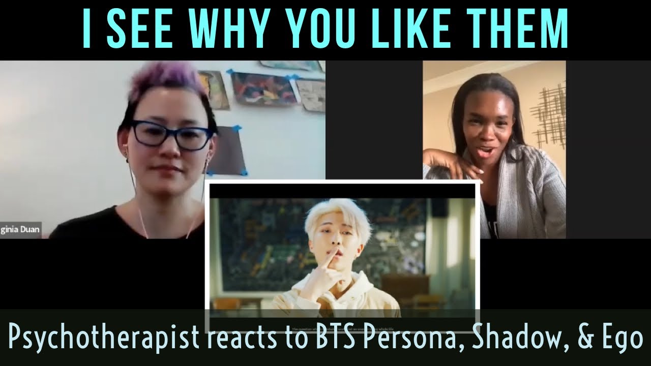 Psychotherapist Reacts to BTS Persona, Shadow, & Ego - YouTube