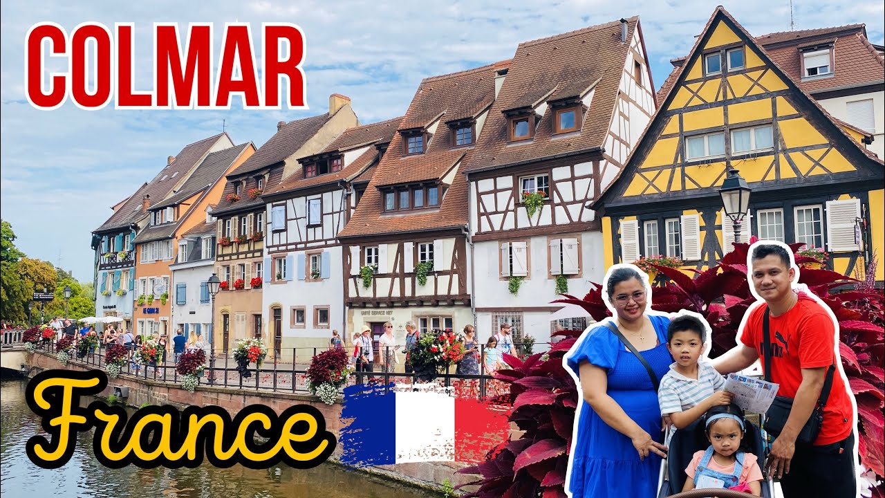 4K | Travelling to Colmar, France from Germany by Car | Travelling with ...