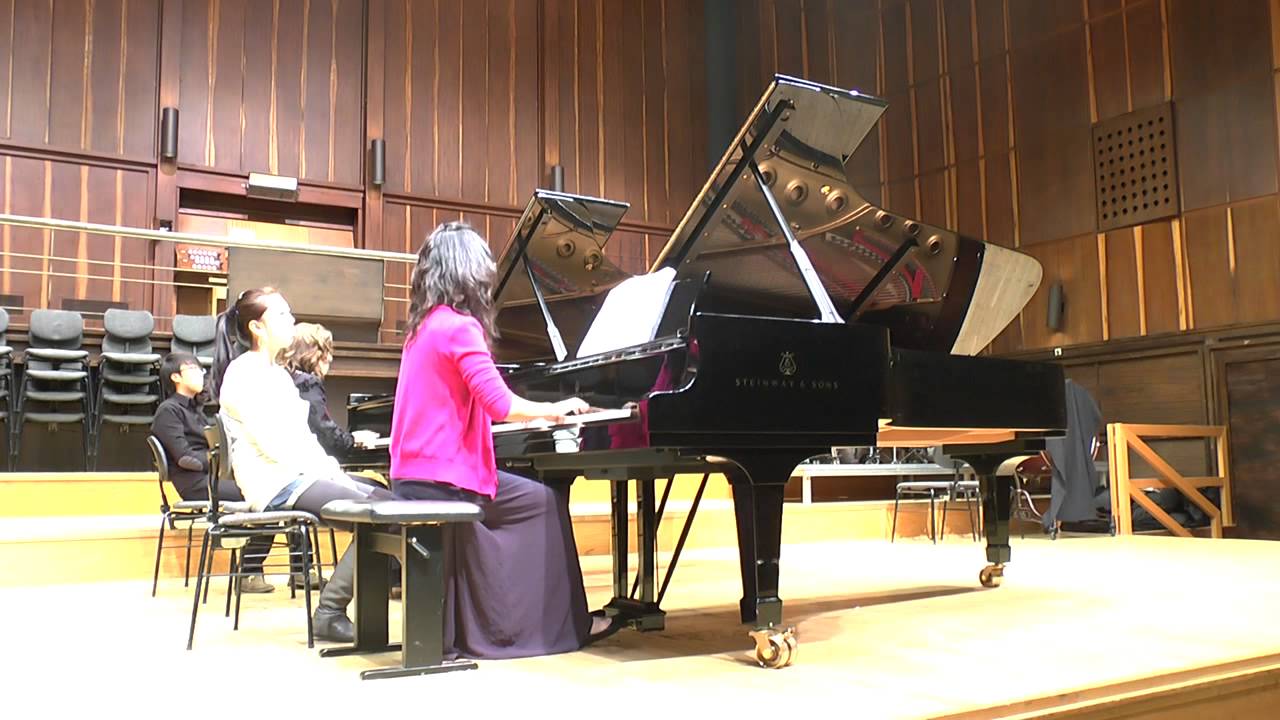 Debussy: Petite Suite (Two Pianos) by He-Mu (何睦) and Prof. Catherine ...