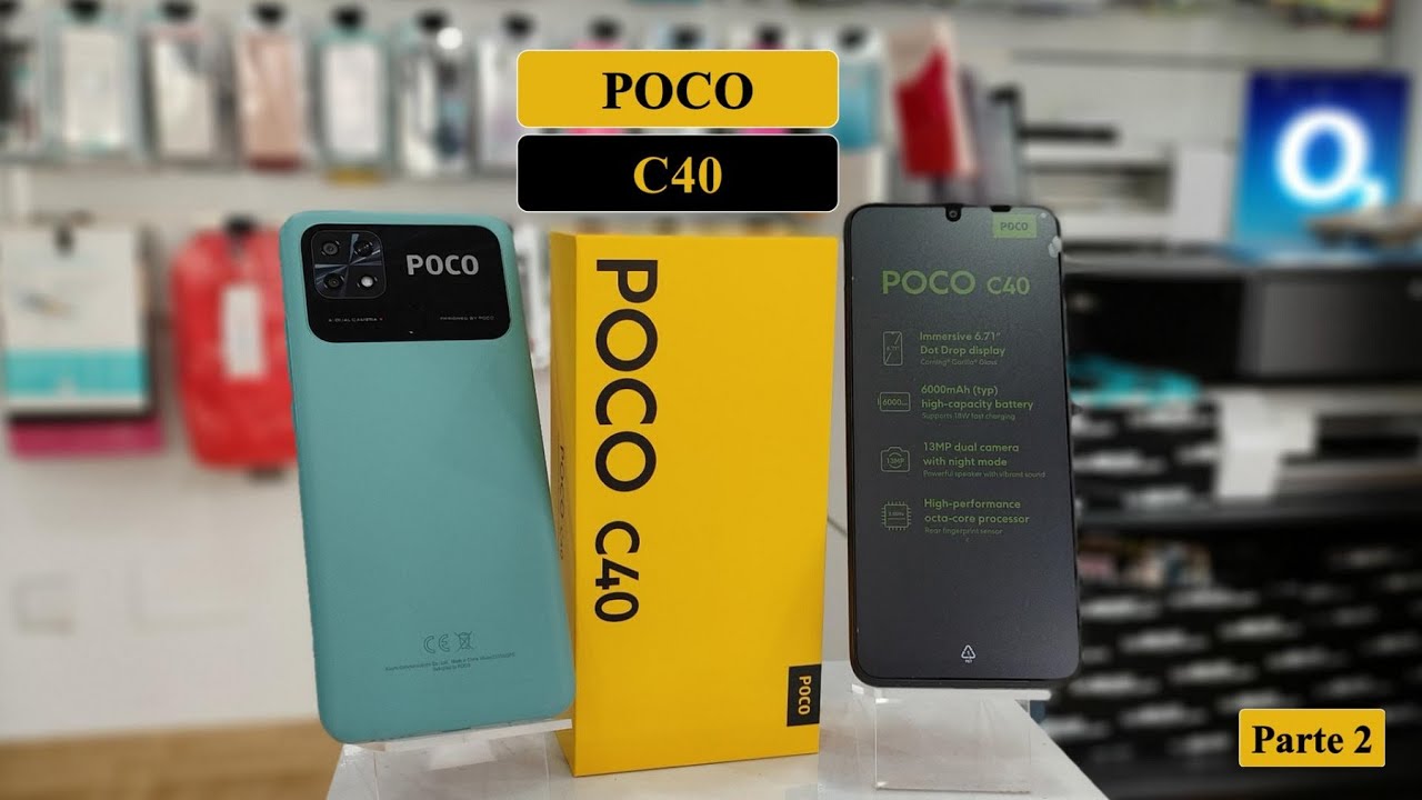 POCO C40 Manual de Ajustes y Configuración Parte 2 - YouTube