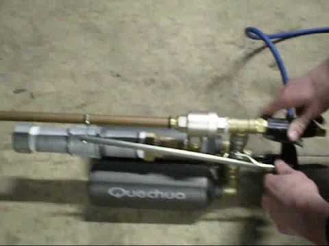 Patator à air comprimé : le D4 - YouTube