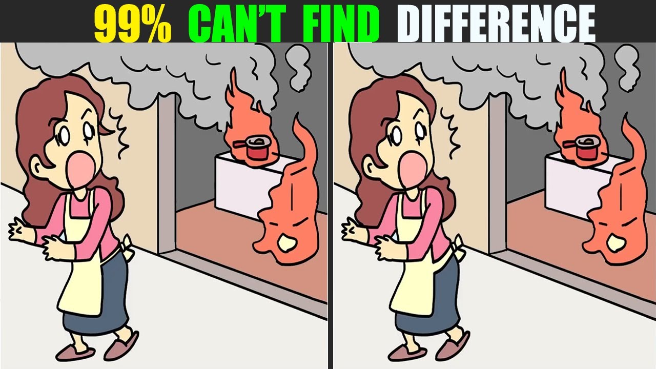 ONLY GENIUS FIND 3 DIFFERENCE - YouTube