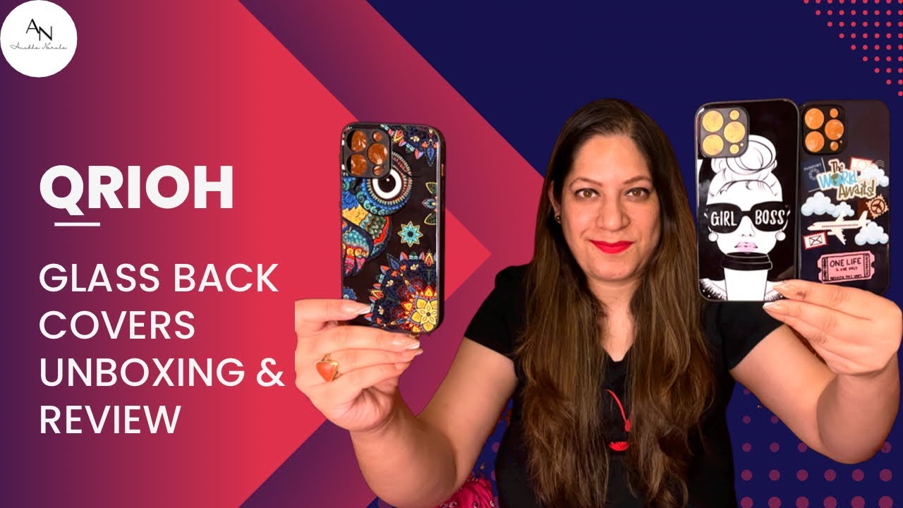 Qrioh Glass Back Covers Unboxing & Review| My Favourite iPhone Back ...