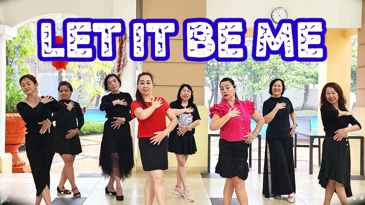 LET IT BE ME / LINE DANCE - YouTube