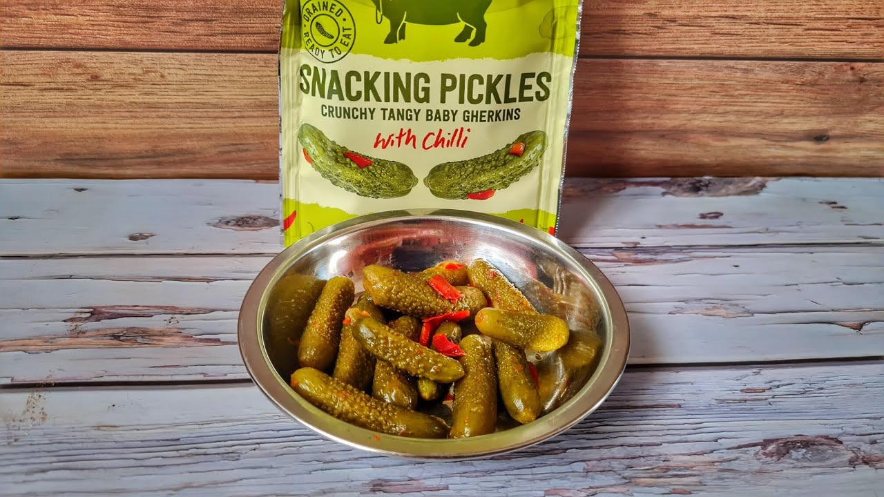 Snacking Pickles with Chilli from Serious Pig - YouTube