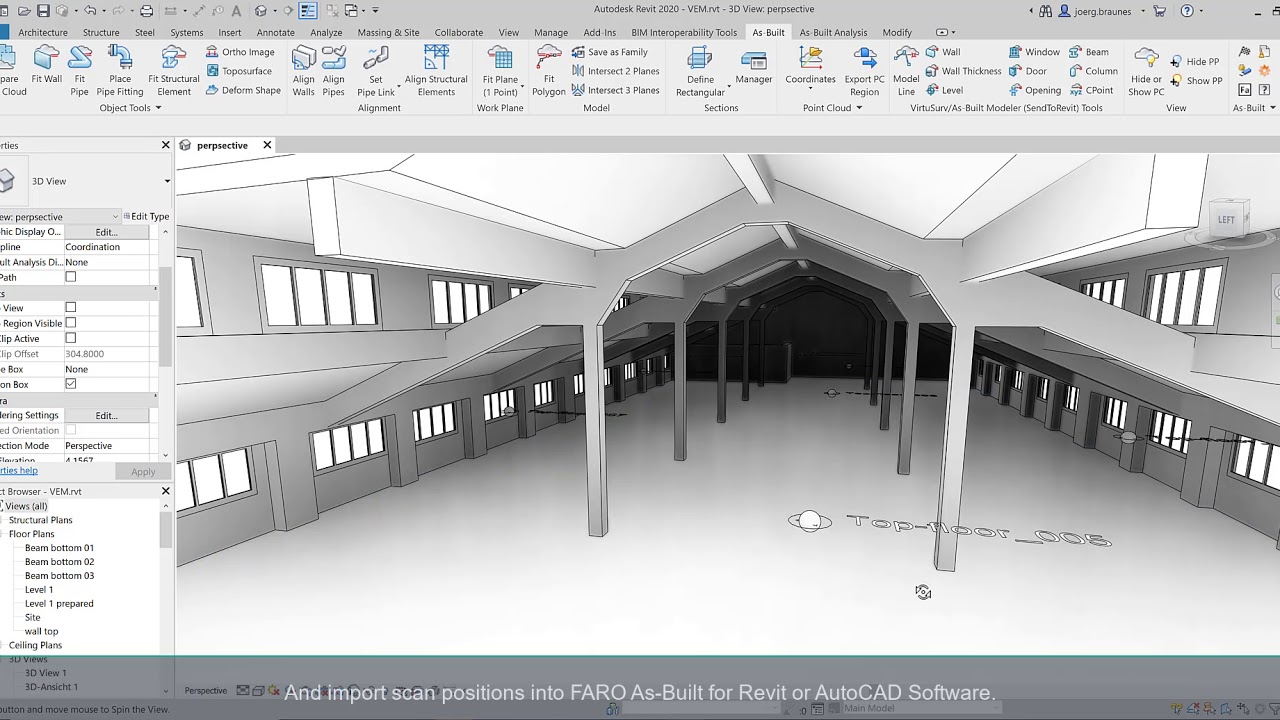 FARO WebShare - Export Scan Positions - English Captions - YouTube
