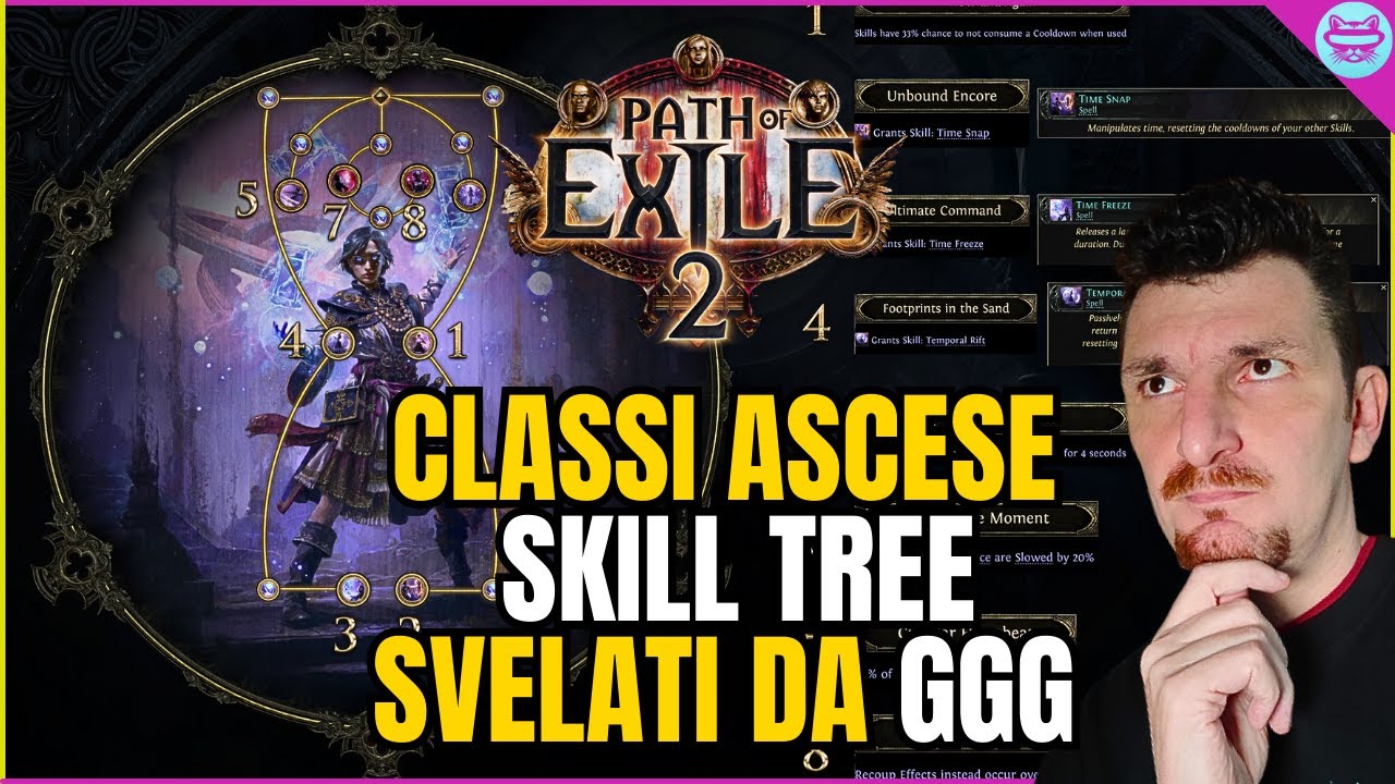 PATH OF EXILE 2: I 12 Ascendancies Skill Tree Svelati da GGG - YouTube