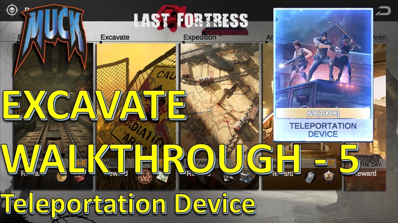 Last Fortress: Underground - Excavate walkthrough - Mission 5 ...