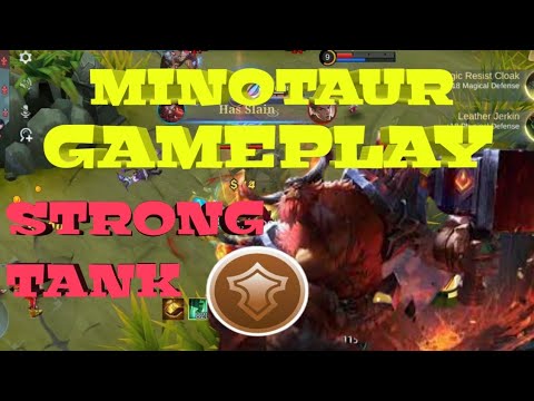 BEST TANK!! STRONG MINOTAUR!! GAMEPLAY GOOD HEALER AND GOOD TANK ...