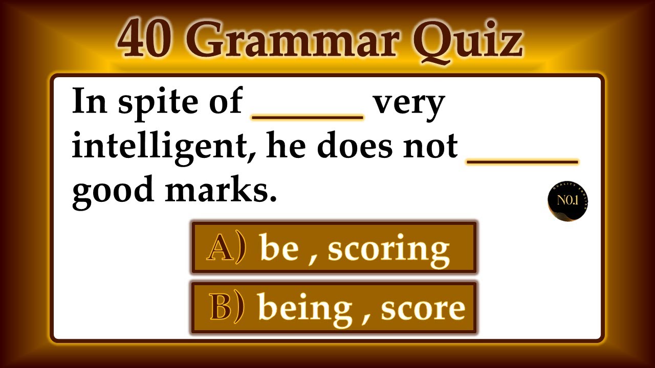 40 English Quiz | Verb Forms v1 v2 v3 English | English Grammar Tenses ...