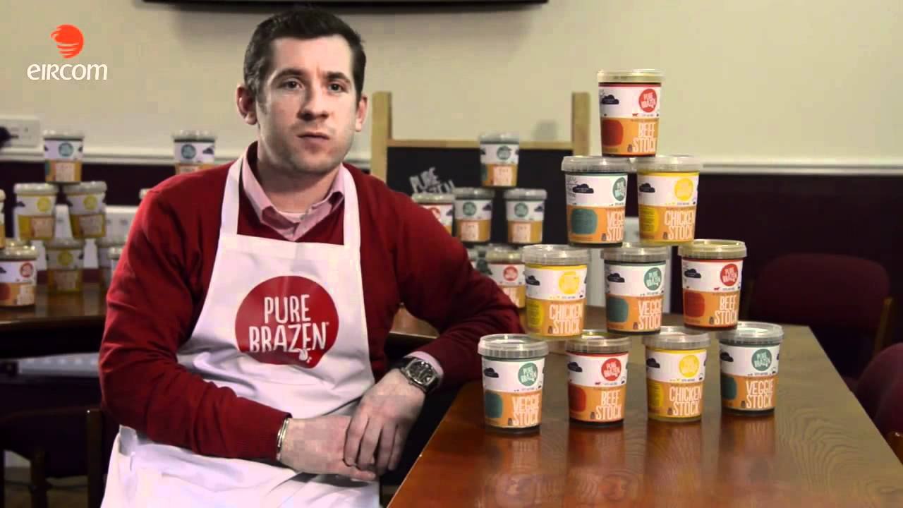 Pure Brazen, Food Stock - eircom Start Up - YouTube