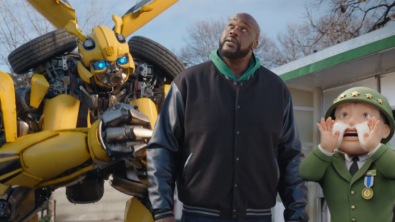 GENERAL INSURANCE COMMERCIAL 2025 Shaquille O'Neal and Transformers ...