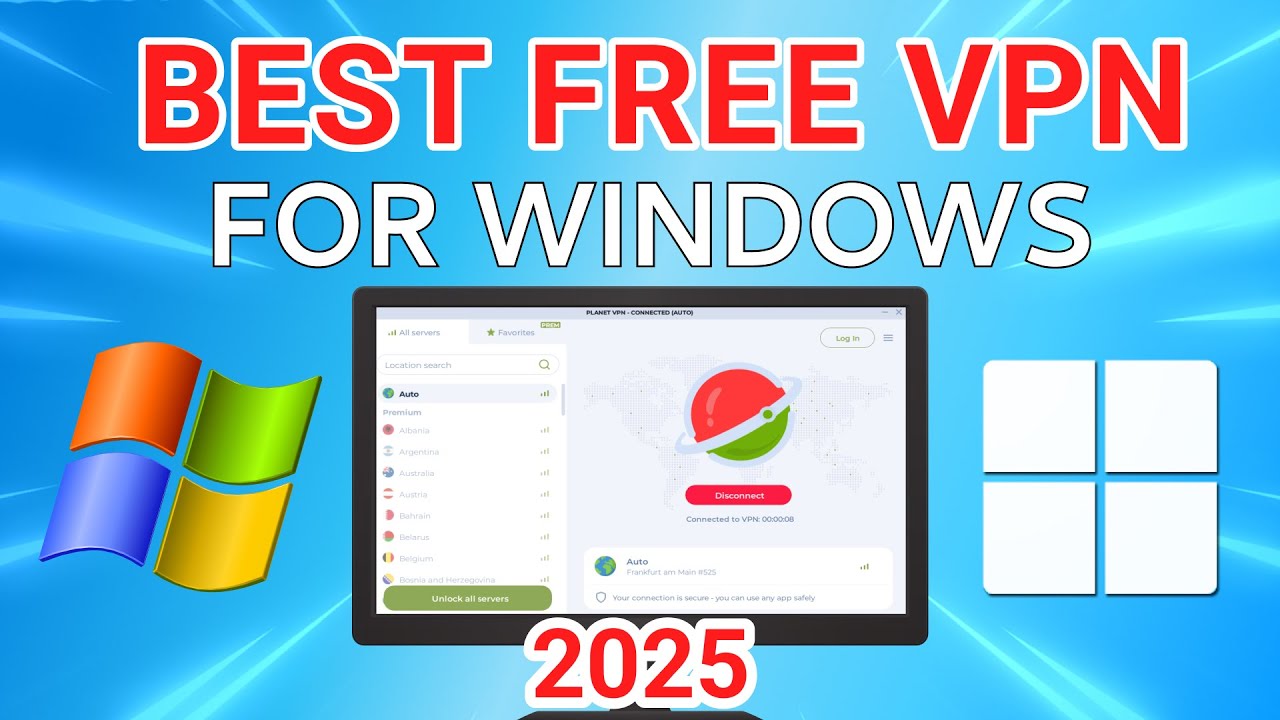 Best Free VPN for PC🚀Download Without Registration Planet VPN for ...