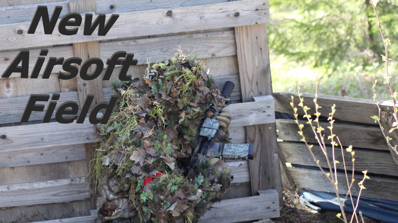 New Airsoft Field Is FUN! #airsoft #ghilliesuit #gopro - YouTube
