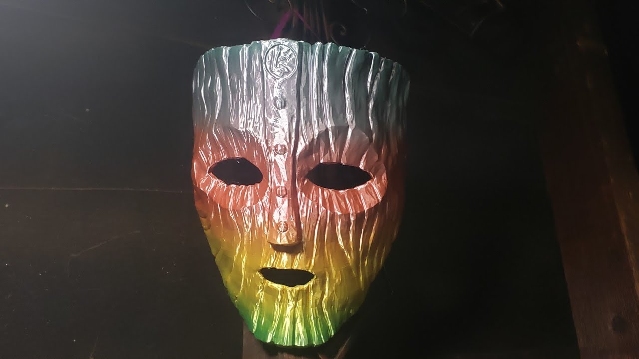 the making of the 3D Printed Loki Mask - YouTube