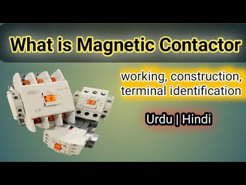 What is Magnetic Contactor | working,construction and terminal ...