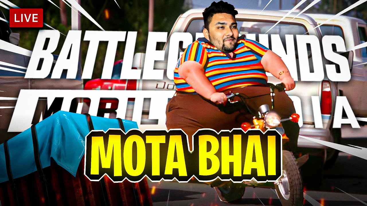 Short Early Morning Stream | RP giveaway at 3k Subs MOTA BHAI YT | BGMI LIVE | #motabhaiyt - YouTube