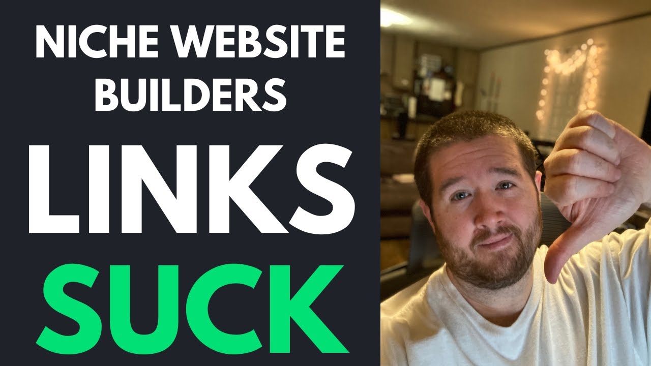 Niche Website Builders Review (THE LINKS SUCK) - YouTube