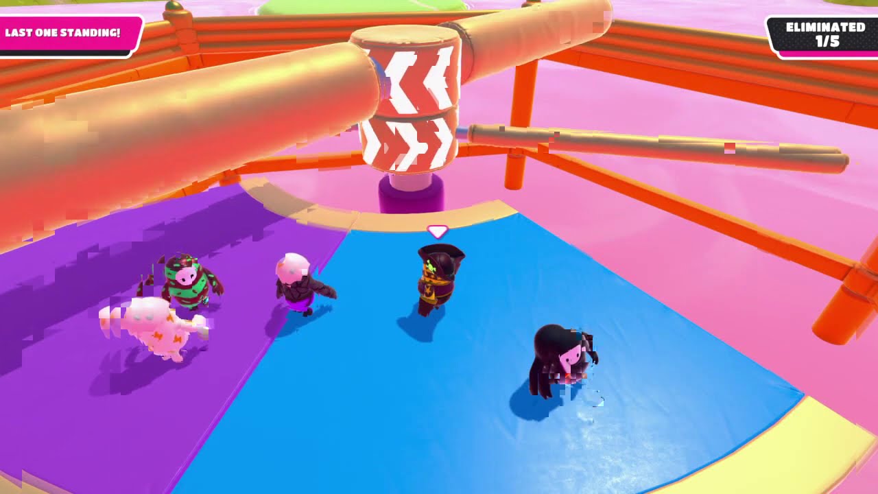 Gold Pirate Jump Showdown - PS4 Fall Guys: Ultimate Knockout - YouTube