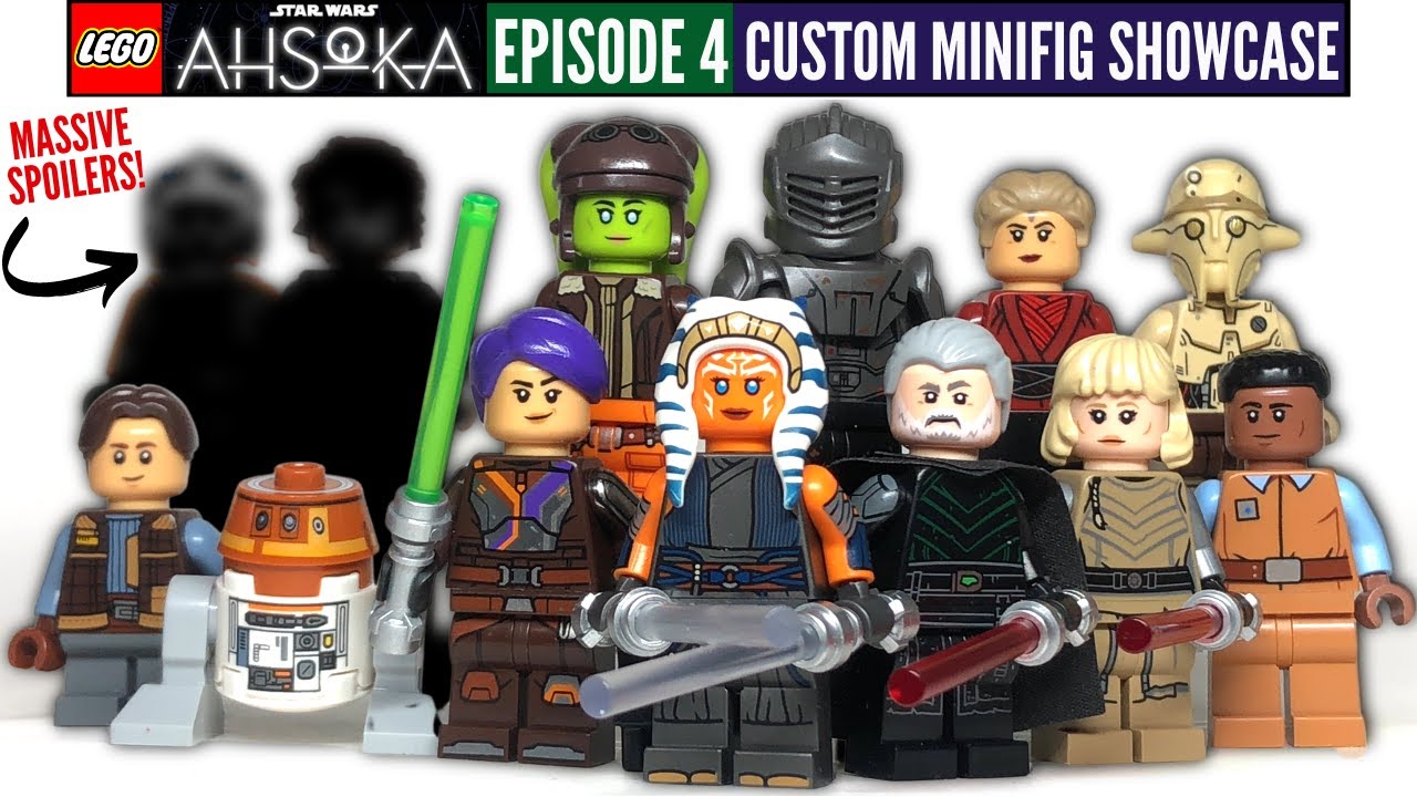 LEGO AHSOKA Episode 4 Custom Minifigure Showcase (MAJOR SPOILERS) - YouTube