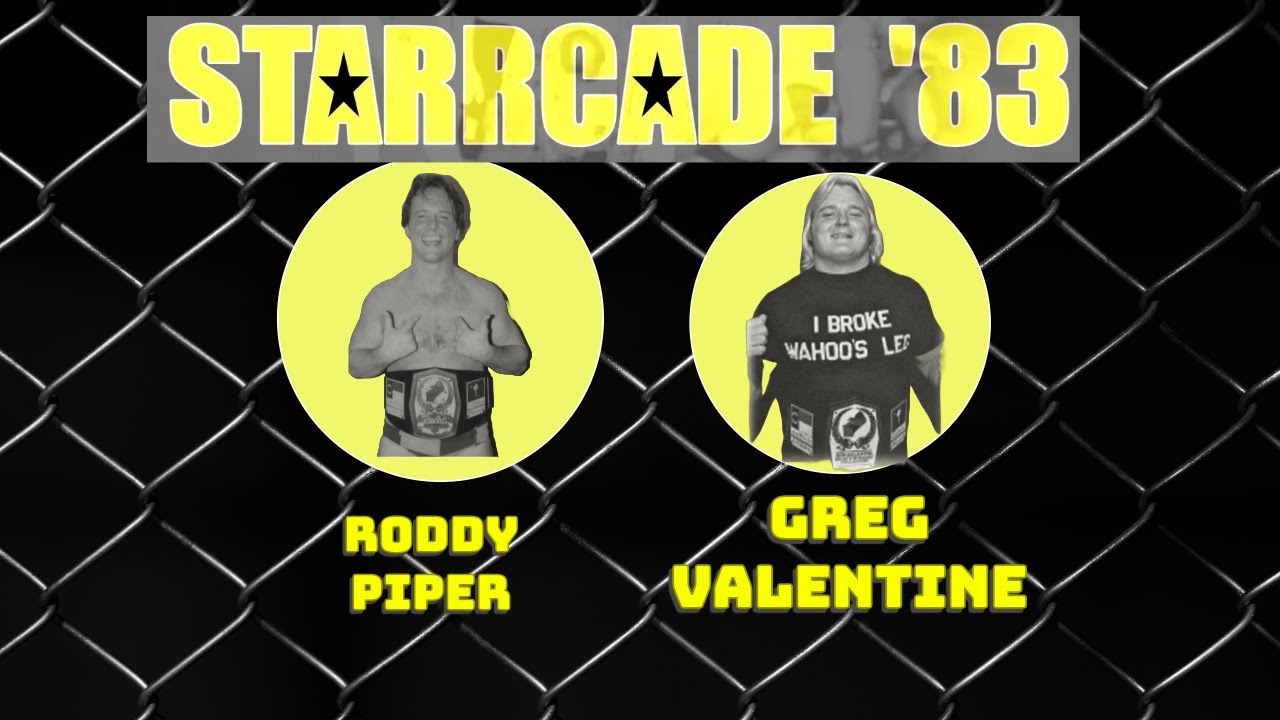 Starrcade '83 - Part 18 - Roddy Piper vs Greg Valentine - YouTube