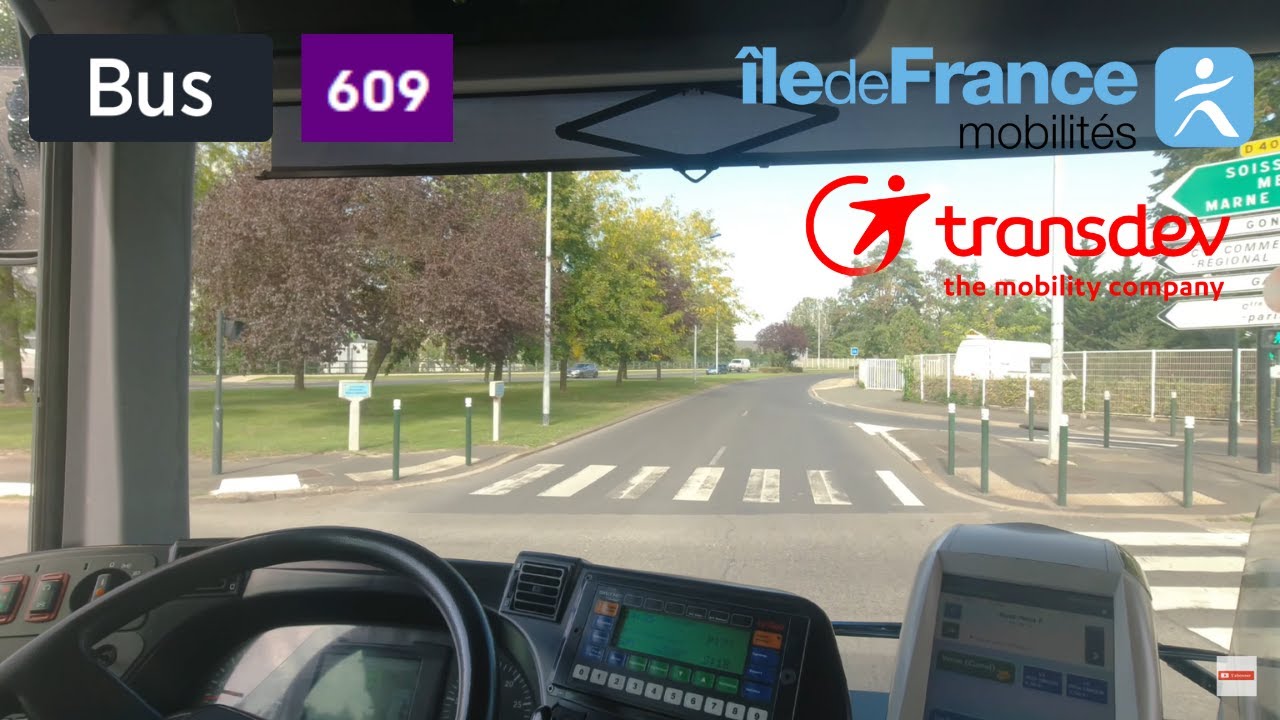 Bus 609 Transdev NSSD | La Courneuve 8 Mai 1945 Métro - Gare de ...