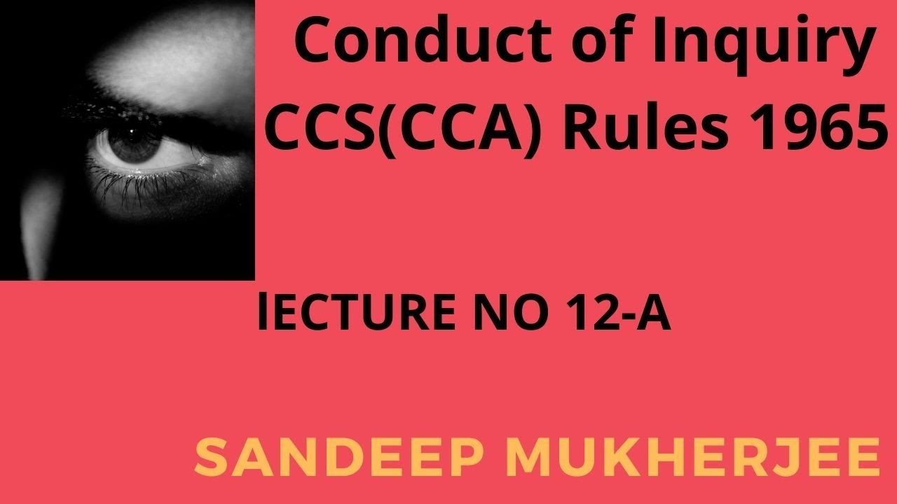 Lecture-12-A: Conduct of inquiry - YouTube