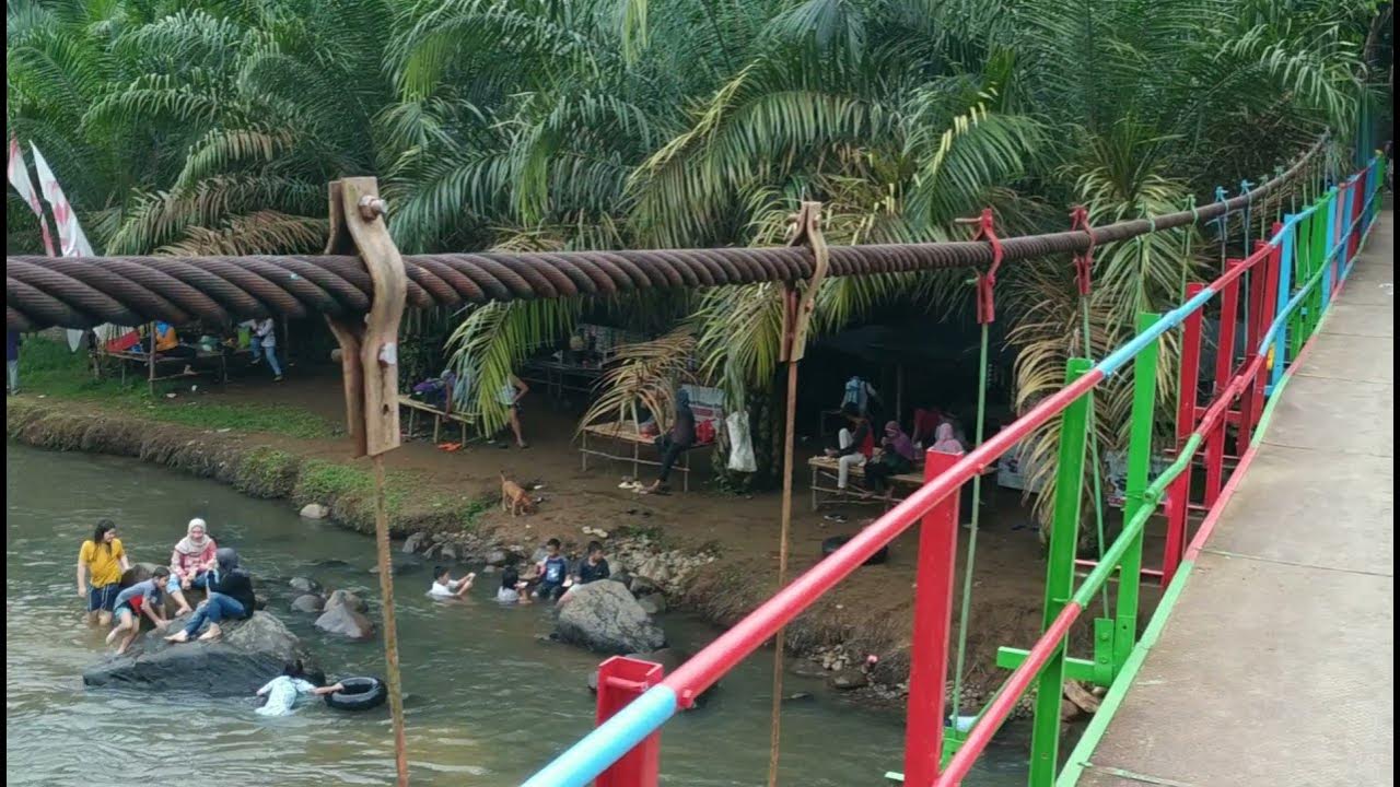 TEMPAT WISATA SUNGAI MALUS DI KOTA LUBUK LINGGAU - YouTube