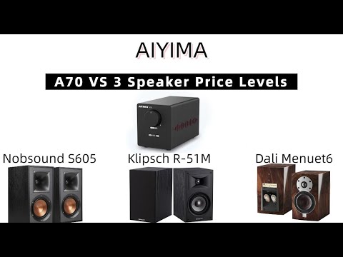 Aiyima A70 Amp vs 3 Speaker Price Levels – Which Combo Sounds Best to You?(Check Out the Background)