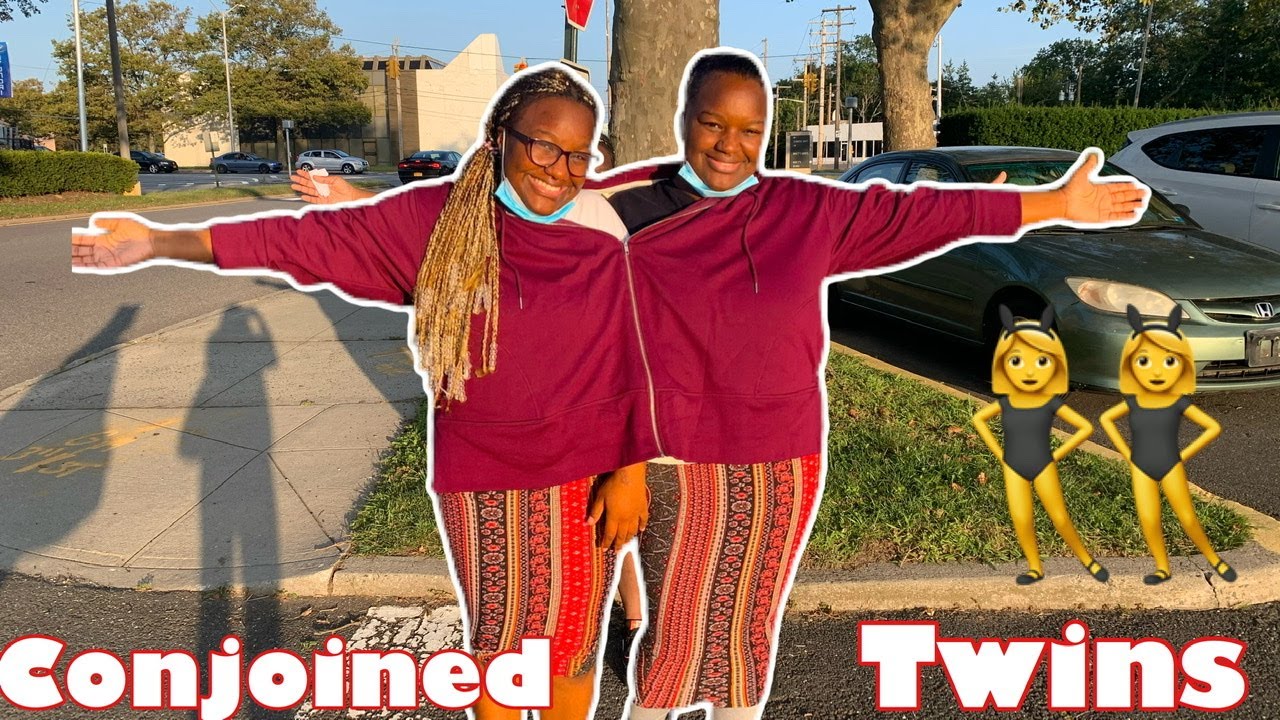 Conjoined twins challenge 24 hours(public reaction) - YouTube
