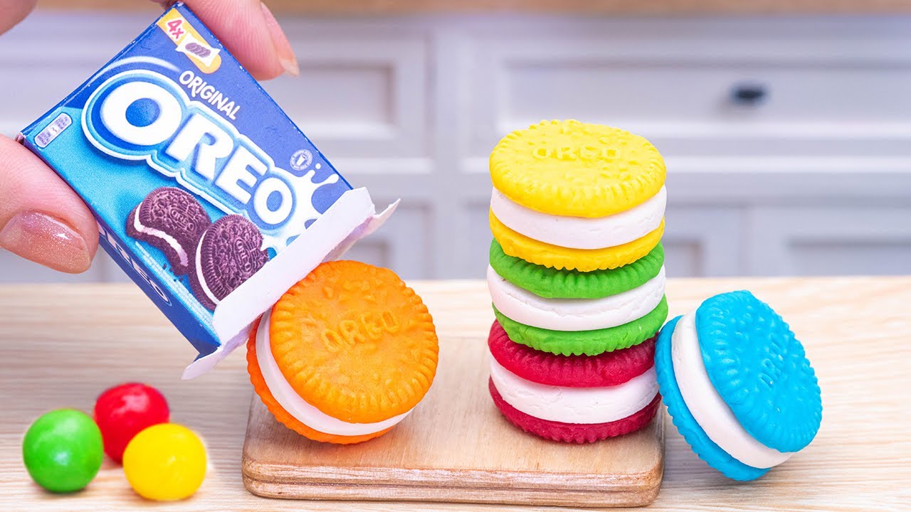 1000+ Satisfying Miniature Rainbow Cake Decorating🌈Best Rainbow Oreo ...