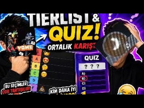 En İyi & En Kötüleri Seçtik! (Quiz + Tierlist)